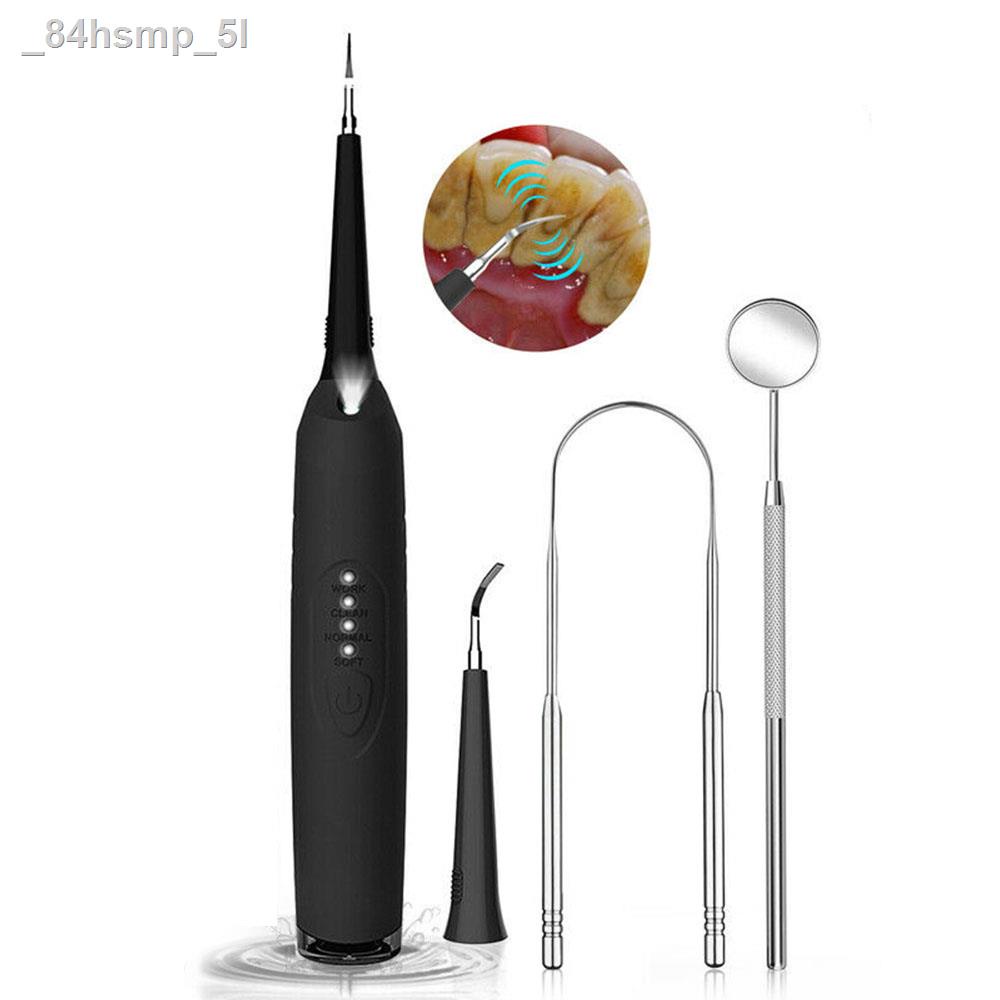 Second-generation electric dental scaler waterproof (black + mouth ...