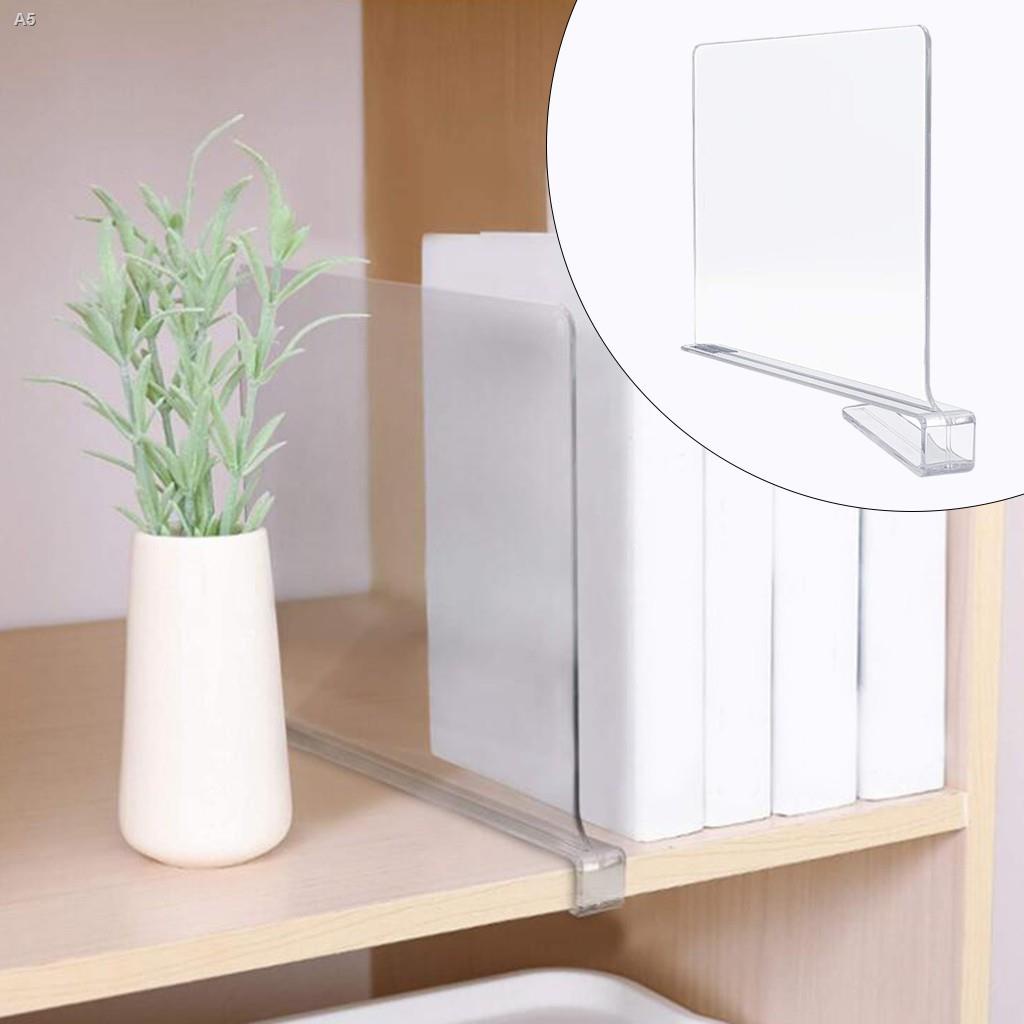 [HOT] Multipurpose Clear Acrylic Shelf Dividers for Storage ...