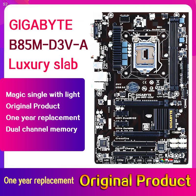 Gigabyte Z97-HD3 Z87P-D3 B85-PRO GAMER B85M-hd3 D3V-A H97-HD3 H97-PRO ...
