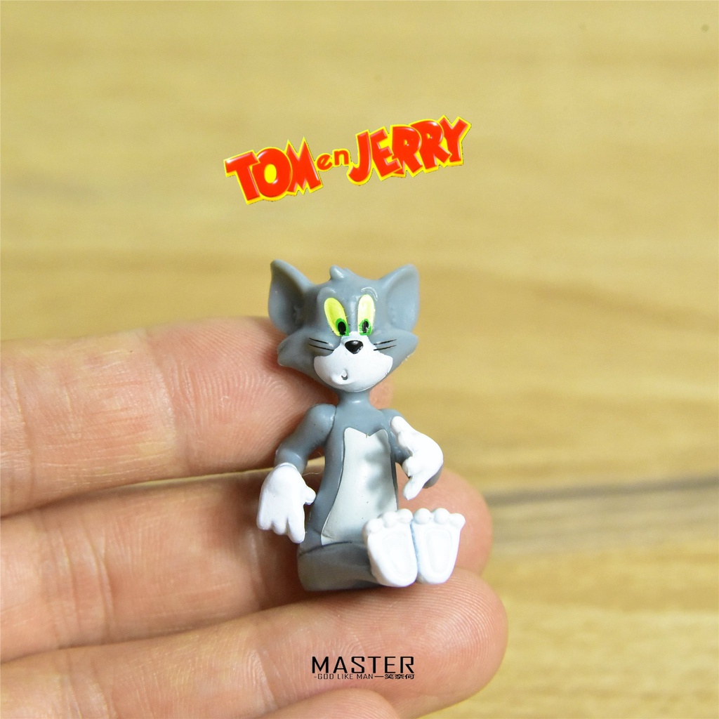 ของแท้จำนวนมาก Tom and Jerry Tom Cat Jerry คลาสสิกการ์ตูนแอนิเมชั่นตุ๊กตามินิเครื่องประดับของ ...