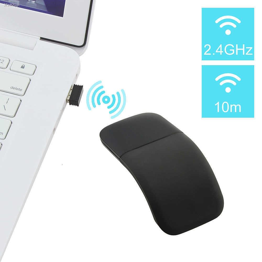 Wireless Surface Mouse 2.4G Foldable Silent Touch Mice Ergonomic Slim ...