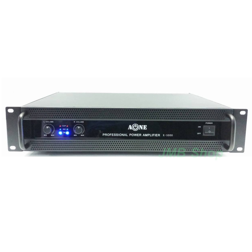 POWER เพาเวอร์ พาวเวอร์แอมป์ ยี่ห้อ A-one PA5000 เครื่องขยายเสียง ...