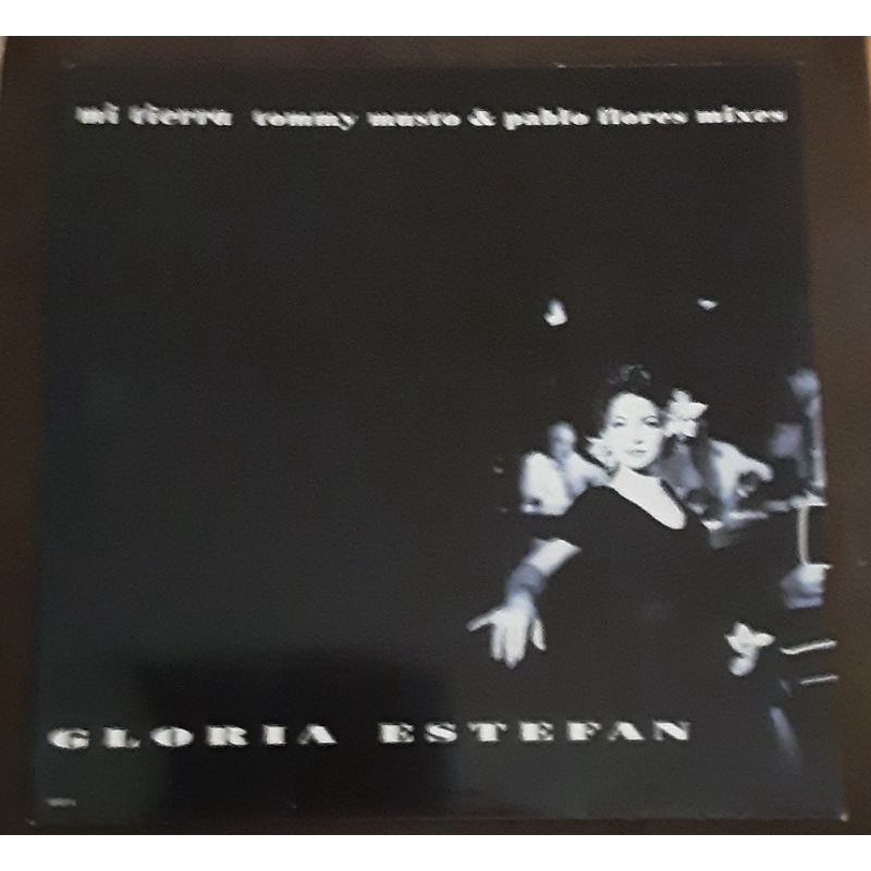 แผ่นเสียงvinyl GLORIA ESTEFAN ( mi tierra tommy musso & pablo ...