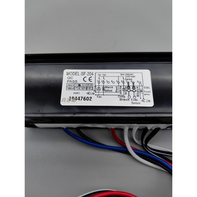 Shangfang SF-204 เทอร์โมสตัทตู้โชว์อุณหภูมิ ตู้แช่แข็ง ตู้เย็น เทอร์โม ...