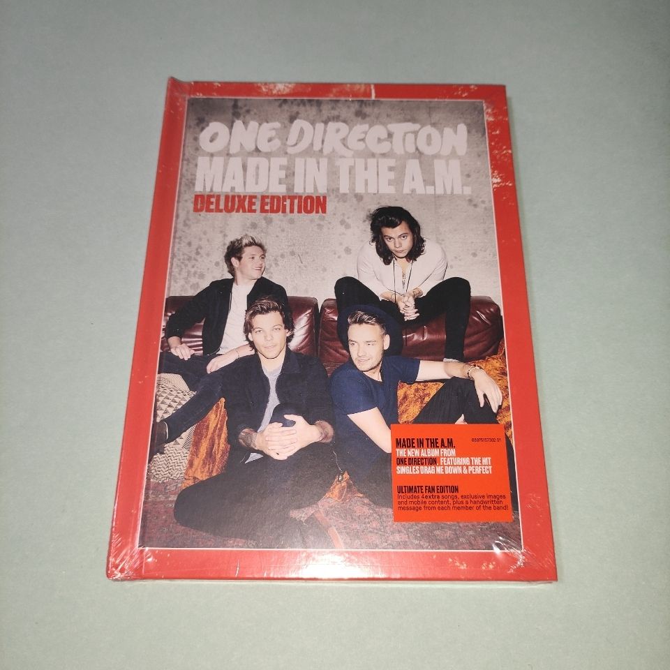 【CD】 One Direction รุ่นดีลักซ์ แนบสมุดภาพ แบรนด์ใหม่ยังไม่ได้รื้อ ...