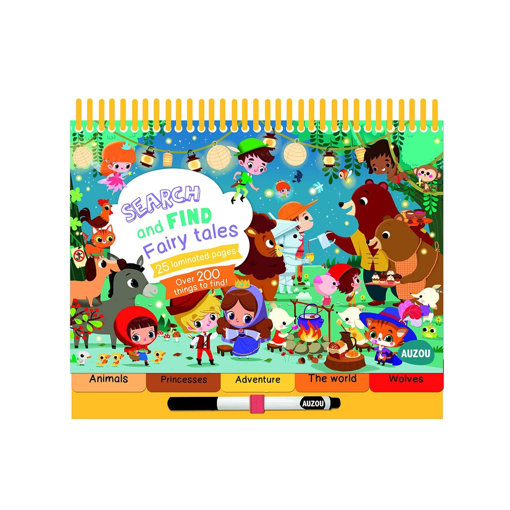 NEW! หนังสืออังกฤษ Search and Find Notebooks: Fairy Tales (Search and ...