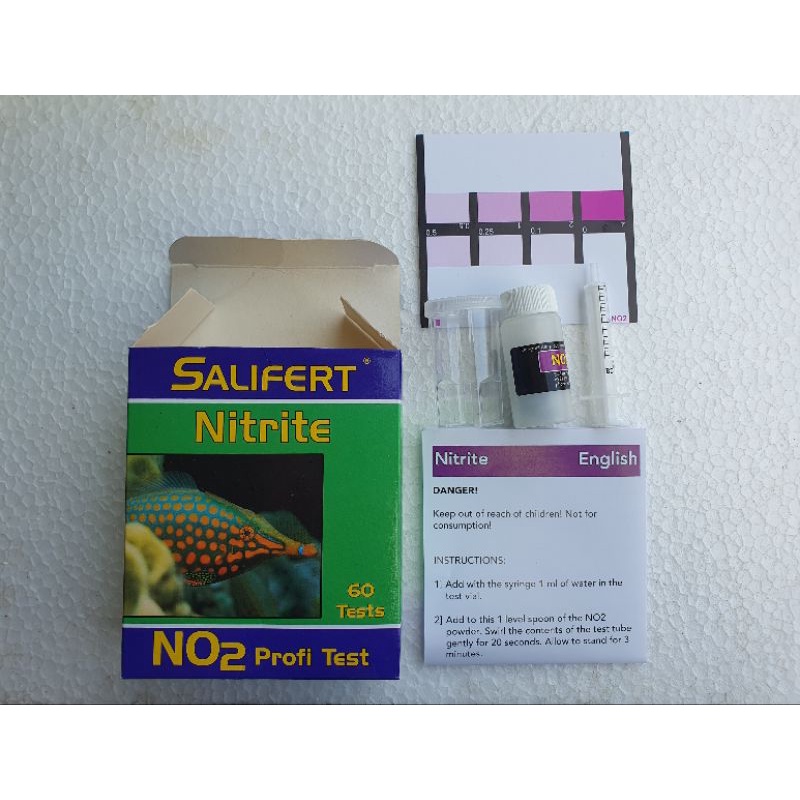 Test kit No2 nitrite วัดค่าของเสียในตู้ปลา ไนไตรท | Shopee Thailand