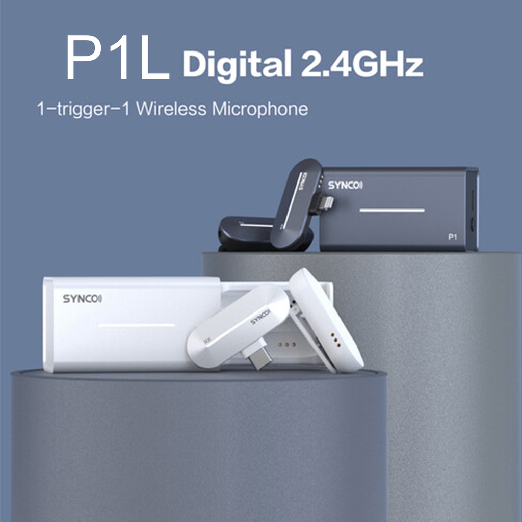 Synco P1T/P1L Digital Wireless Microphone System with USB Connector (ProPlugin) | Shopee Thailand
