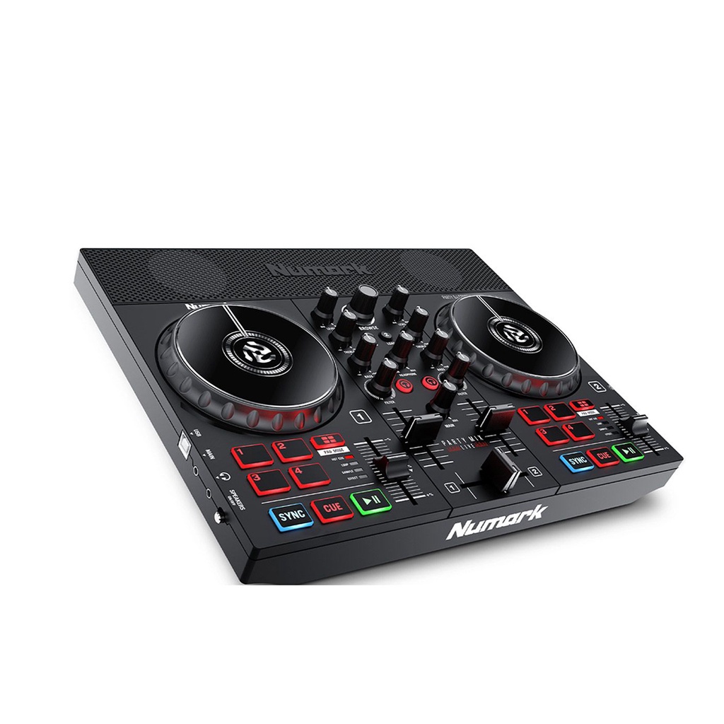 Numark Party Mix Live เครื่องเล่น DJ Controller มาพร้อมกับ LED Light และลำโพงในตัว (ProPlugin ...