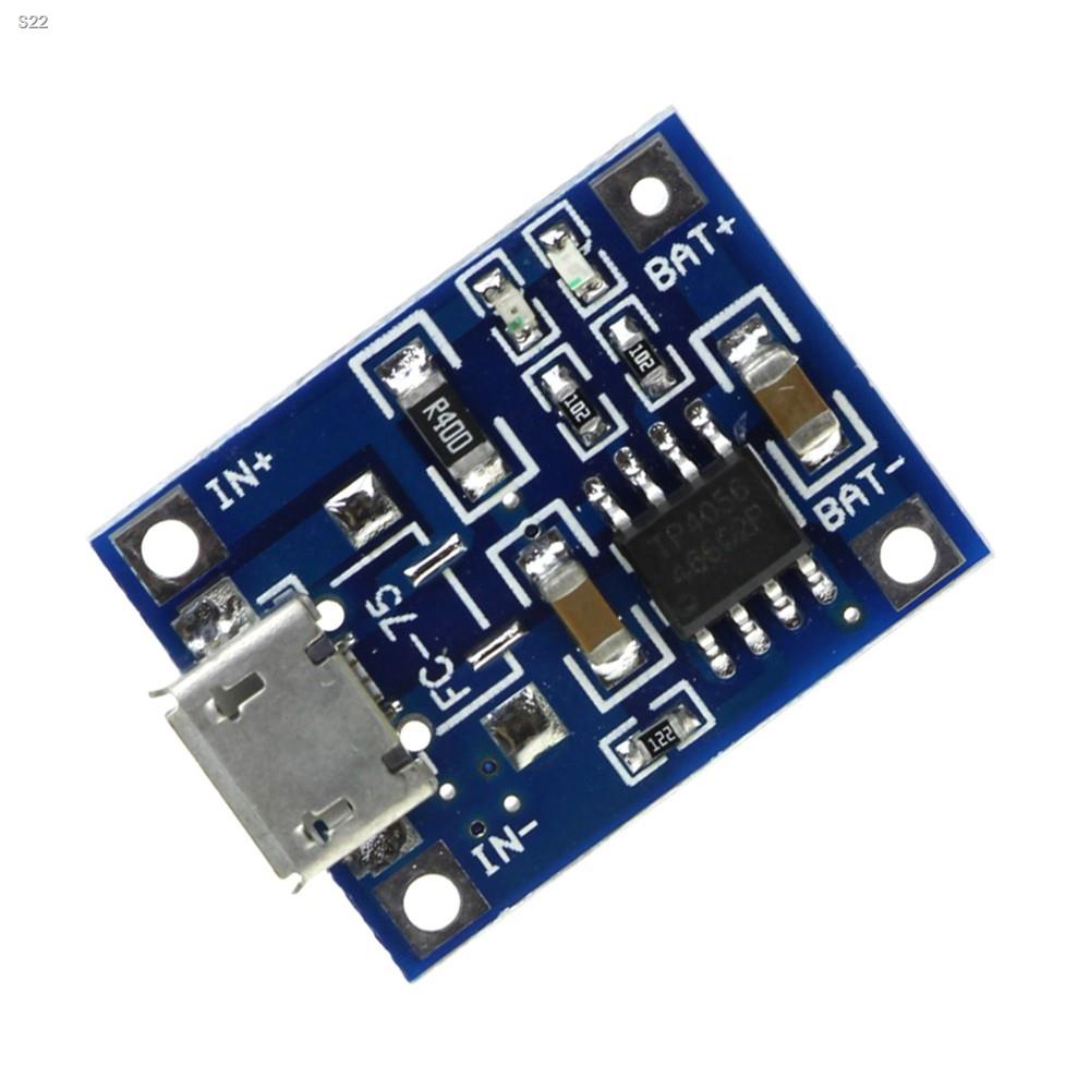 TP4056 5V 1A Micro USB 18650 Lithium Battery Charging Board | Shopee ...