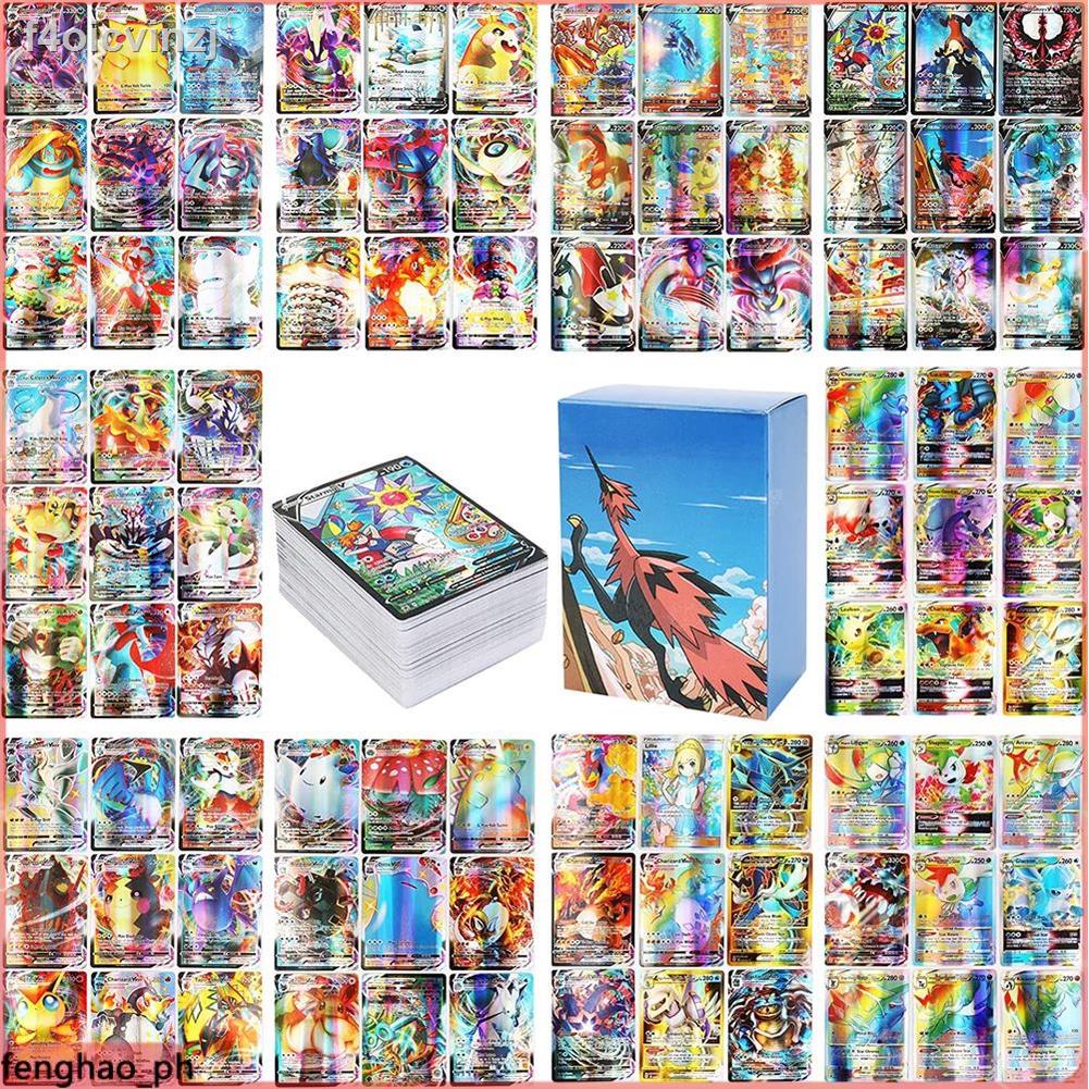 2023 Best Gift Shining Vmax Pokemon Cards Game Battle Cards 100 Pcs ...