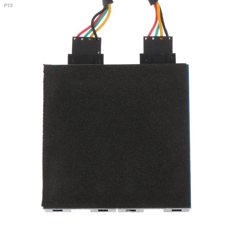 BTSG* PC Case Internal 9-Pin USB 2.0 Male 1 To 4 Female Splitter PCB ...