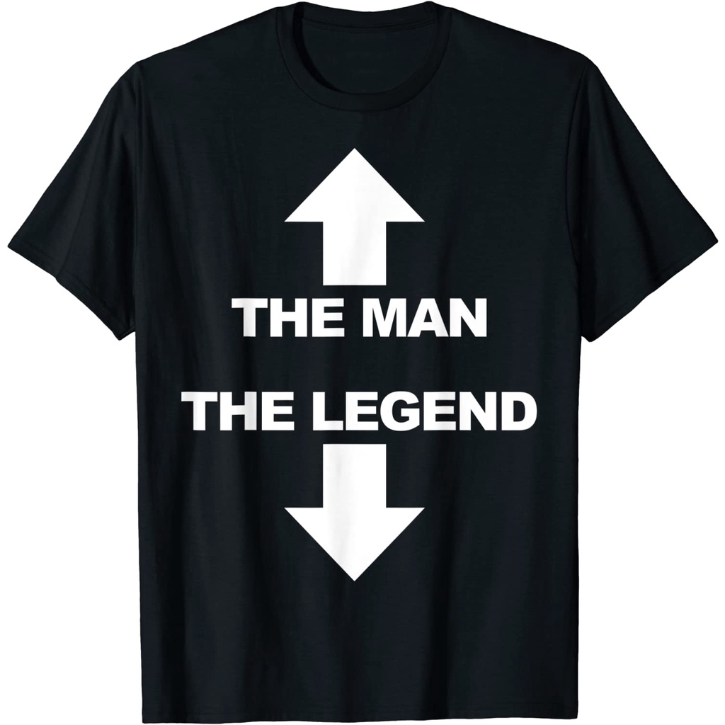 เสื้อยืด The Man The Legend Funny Adult Humor The Man The Legend ...