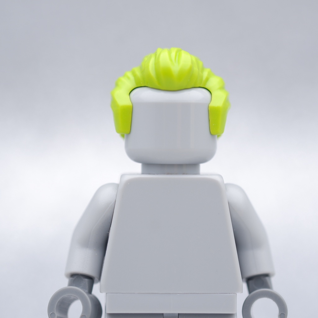 LEGO Green Sideburns Hair HAIR - LEGO® Minifigures Authentic เลโก้แท้ ...