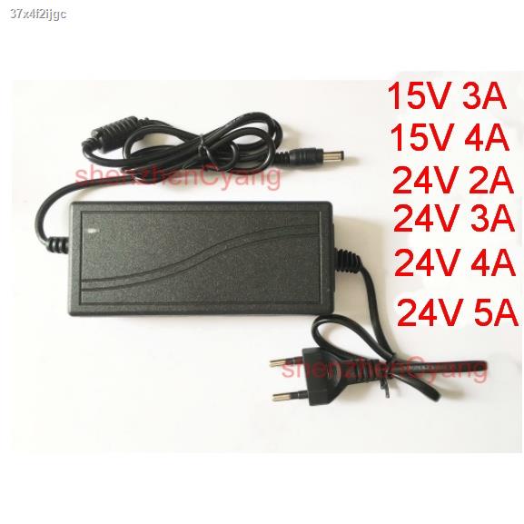AC TO DC Adapter AC 100V-240V to DC 15V 3A 4A 24V 2A 3A 4A 5A 2000mA ...