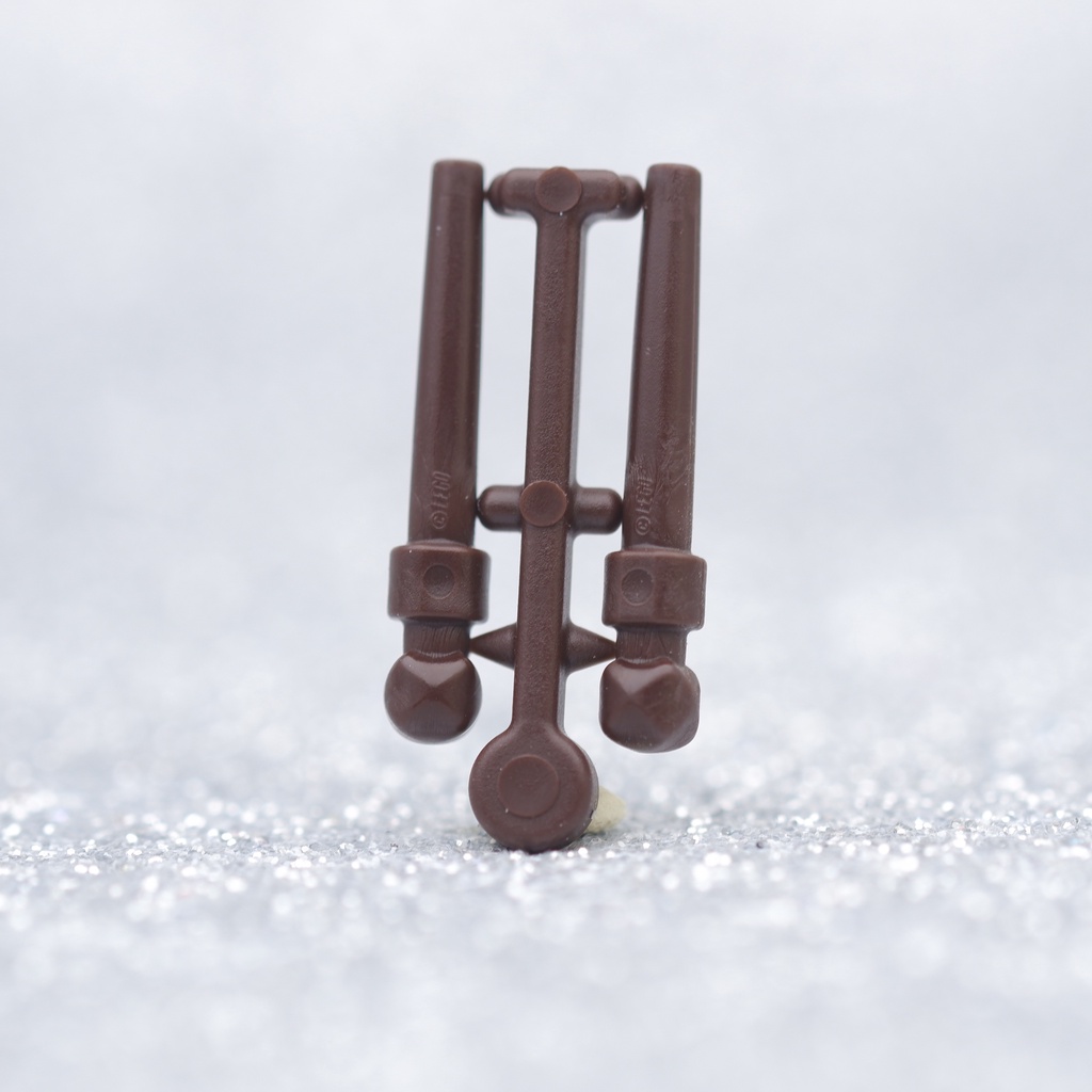 LEGO Dark Brown Wand - LEGO เลโก้ มินิฟิกเกอร์ ตัวต่อ ของเล่น WEAPON ...