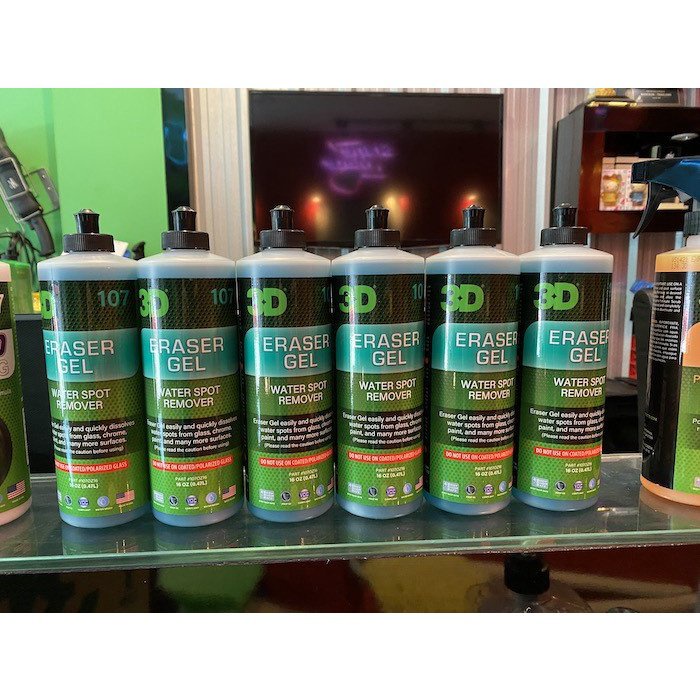 3D Eraser Gel 16oz น้ำยาลบคราบน้ำบนสีรถ และกระจกรถยนต์ VPCT | Shopee ...