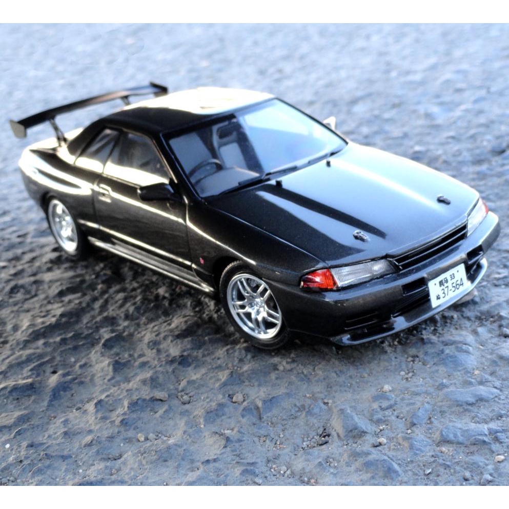 โมเดลรถยนต์ 1: 24 Initial D Hojo Rin Hakone Showdown GTR BNR32 OEM ...