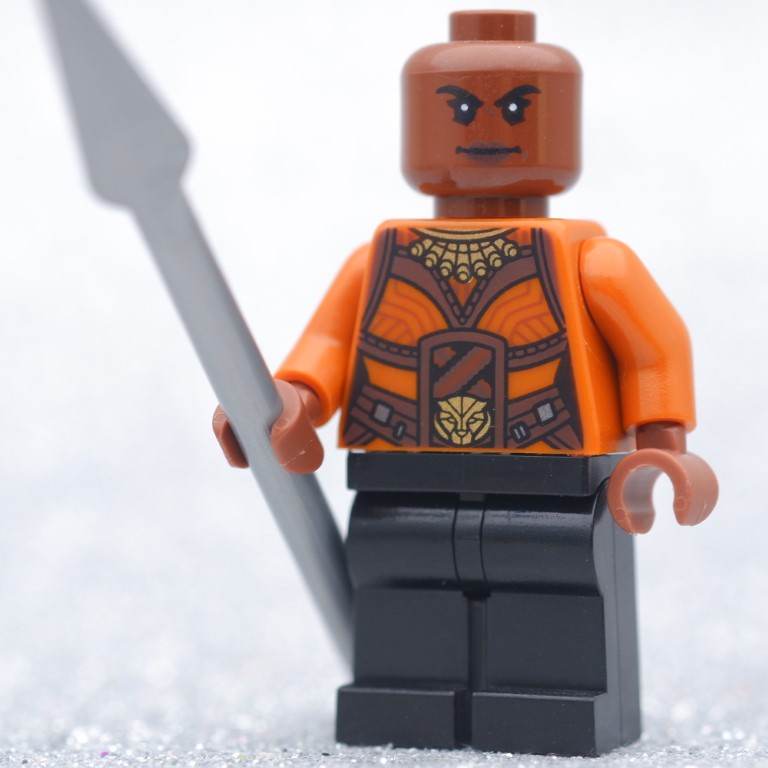LEGO Okoye Dark Orange Suit HERO MARVEL - LEGO เลโก้ มินิฟิกเกอร์ ตัว ...
