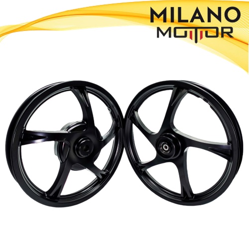 วงล้อมอเตอร์ไซค์ ล้อแม็ค mio125,มีโอ125,MIO-125 (5 ก้าน) ขอบ 14 ขนาด 1 ...