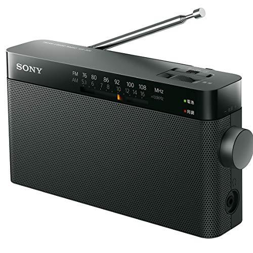 Sony Icf-306 B วิทยุพกพา Icf-306 : Fm / Am กว้าง เข้ากันได้กับ สีดํา ...