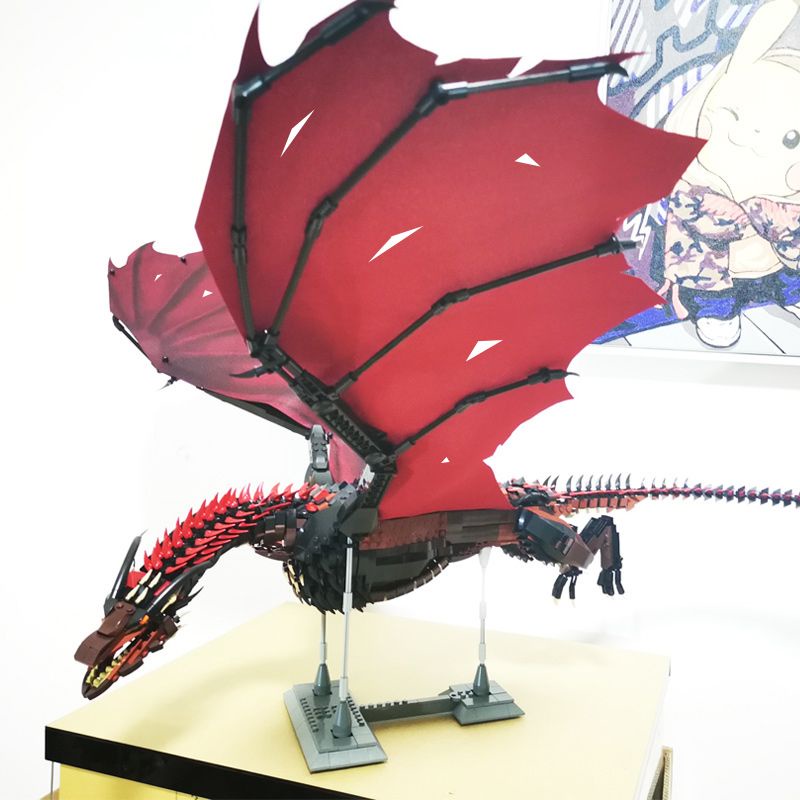 ของเล่นเขาวงกตใช้งานร่วมกับ LEGO building block Frost Dragon รุ่นความ ...