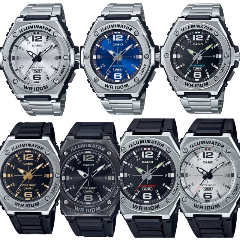 CASIOนาฬิกาข้อมือผู้ชายMWA-100HD MWA-100Hของแท้รับประกัน 1ปี | Shopee ...