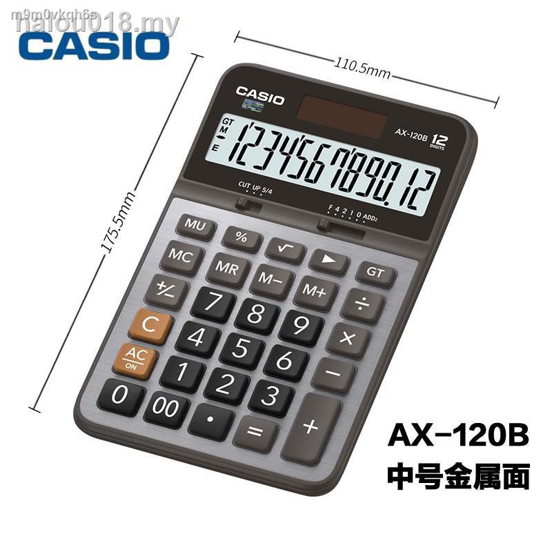 Precise and durable calculator☸ ﹍CASIO MX AX DX GX-120B Electronic Desktop Business Office ...