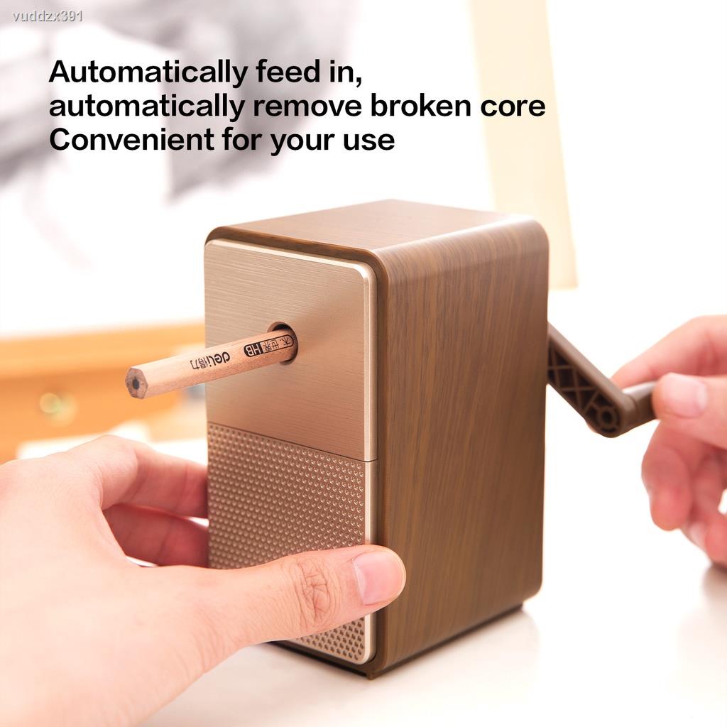 Deli Pencil Sharpener Classic Model For Different Tip Sizes Long ...