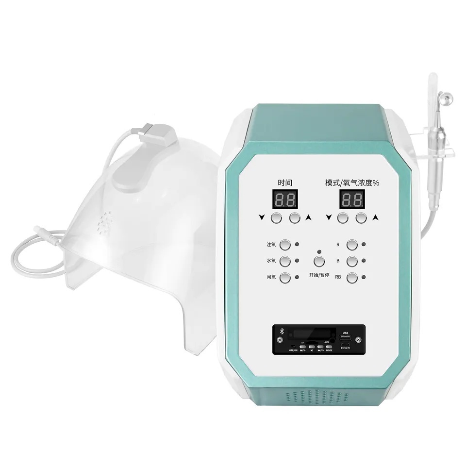 Spa use oxygen facial 3 in1 portable Hydra oxygen facial machine with ...