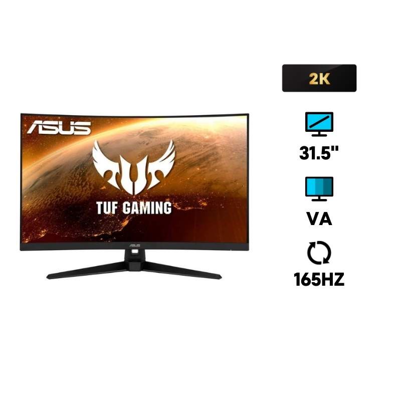 จอคอม Asus TUF VG32VQ1B 31.5" VA 2K Curved Gaming Monitor 165Hz ...