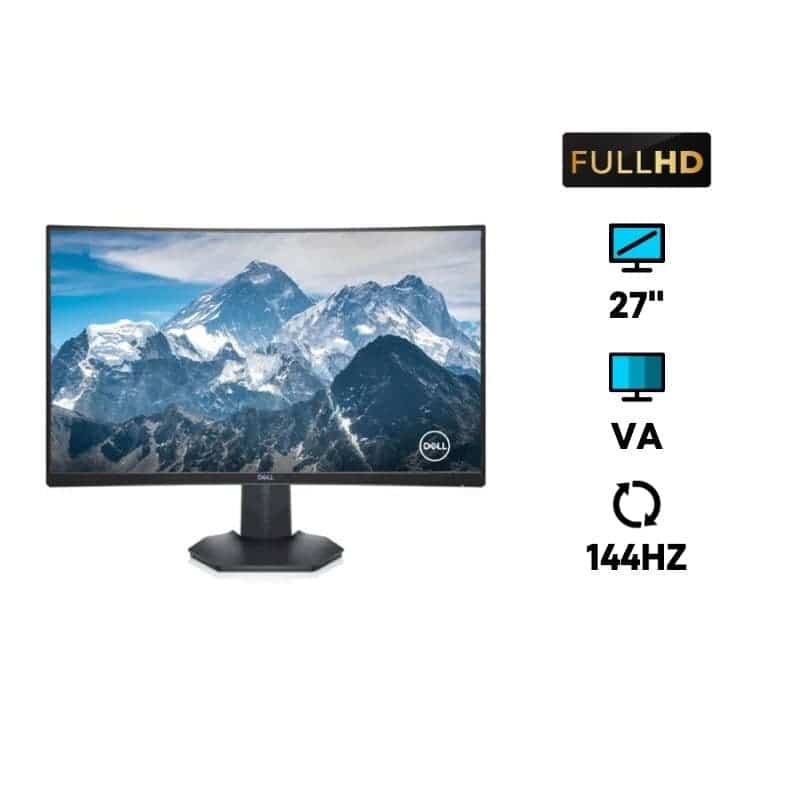 จอคอม Dell LD-S2721HGF 27" VA Curved Gaming Monitor 144Hz | Shopee Thailand