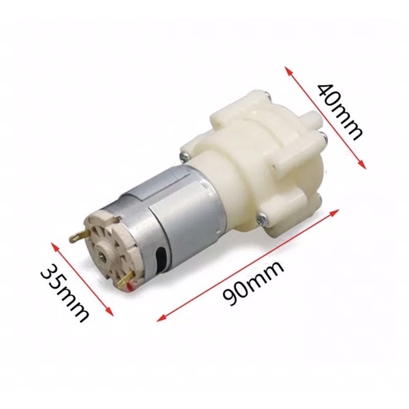 Pump ปั๊มน้ำไดอะแฟรม R 365 / 385 DC Diaphragm Water Pump DC 6-12V ปั๊ม ...