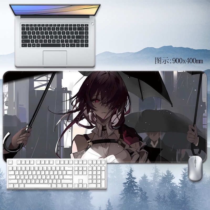 Kafka Mouse Pad Honkai: Star Rail table pad anime Silver Wolf animation ...