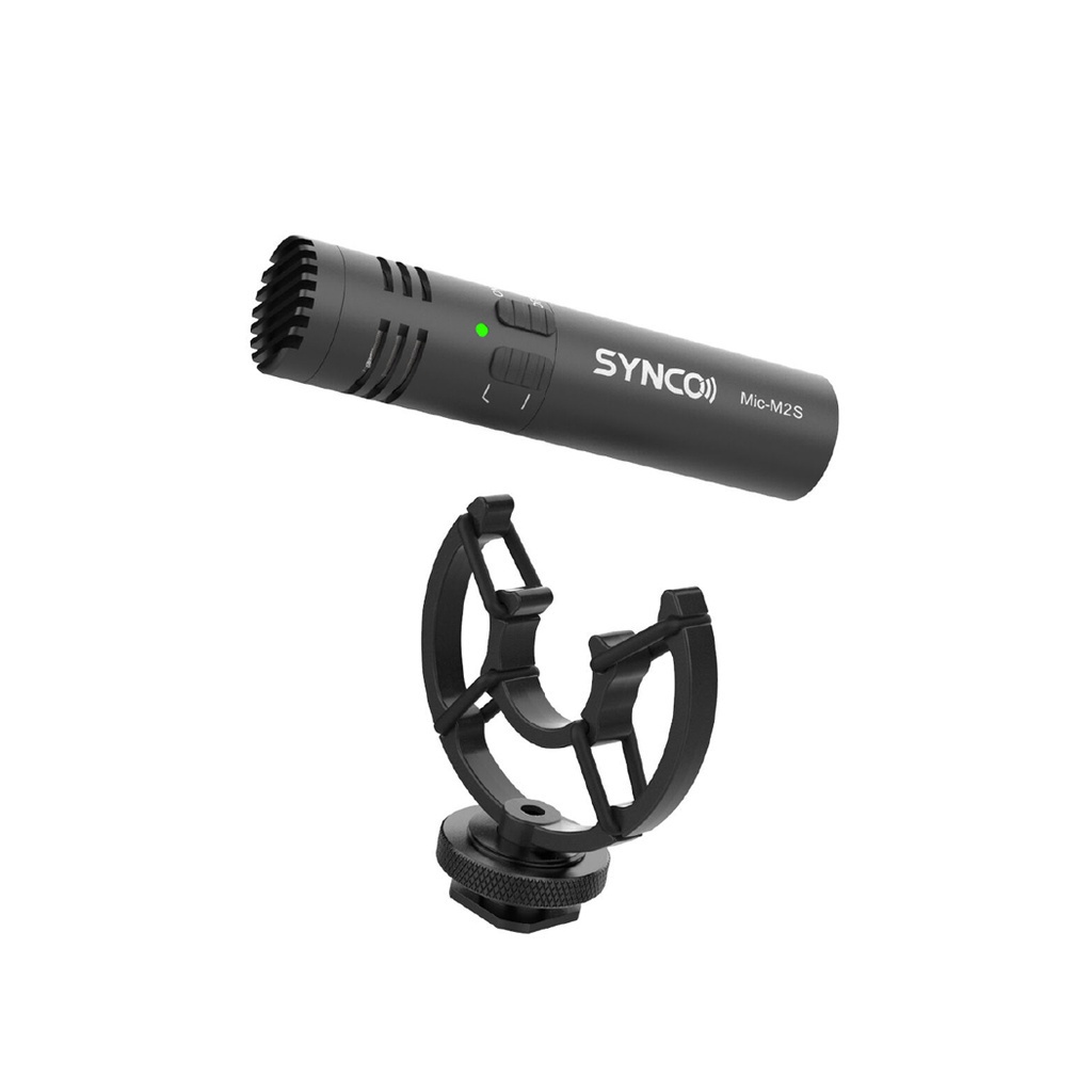 SYNCO Mic-M2S Shotgun Mic เหมาะสำหรับสาย Content Creator เชื่อมต่อใช้งานง่าย ได้ทั้งกล้องและ ...