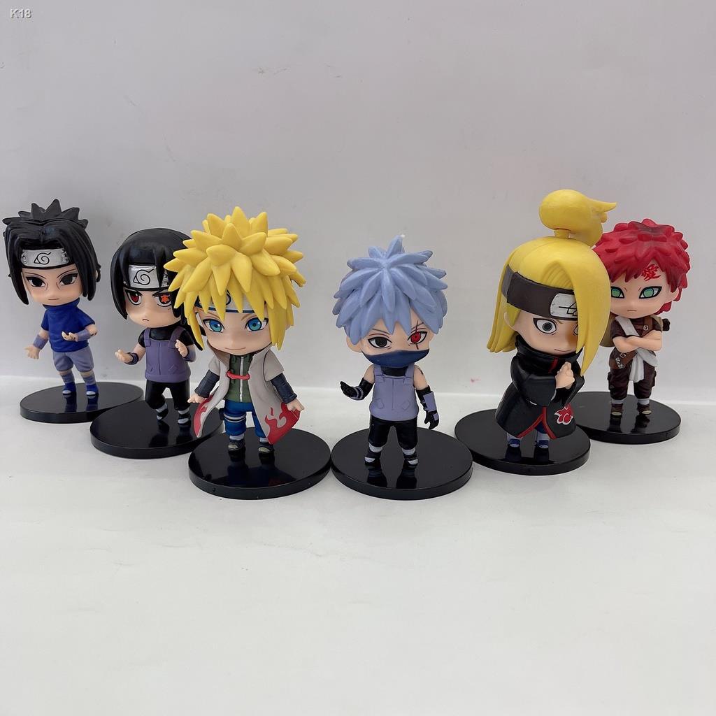 NEW Anime Figure Naruto Doll Toy Kawaii Kakashi Sakura Gaara Minato ...