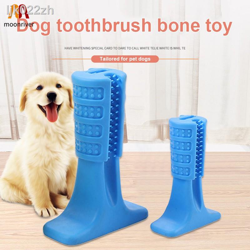 Nontoxic Bite Resistant Rubber Dog Tooth Chew Toothbrush Dental Hygiene ...