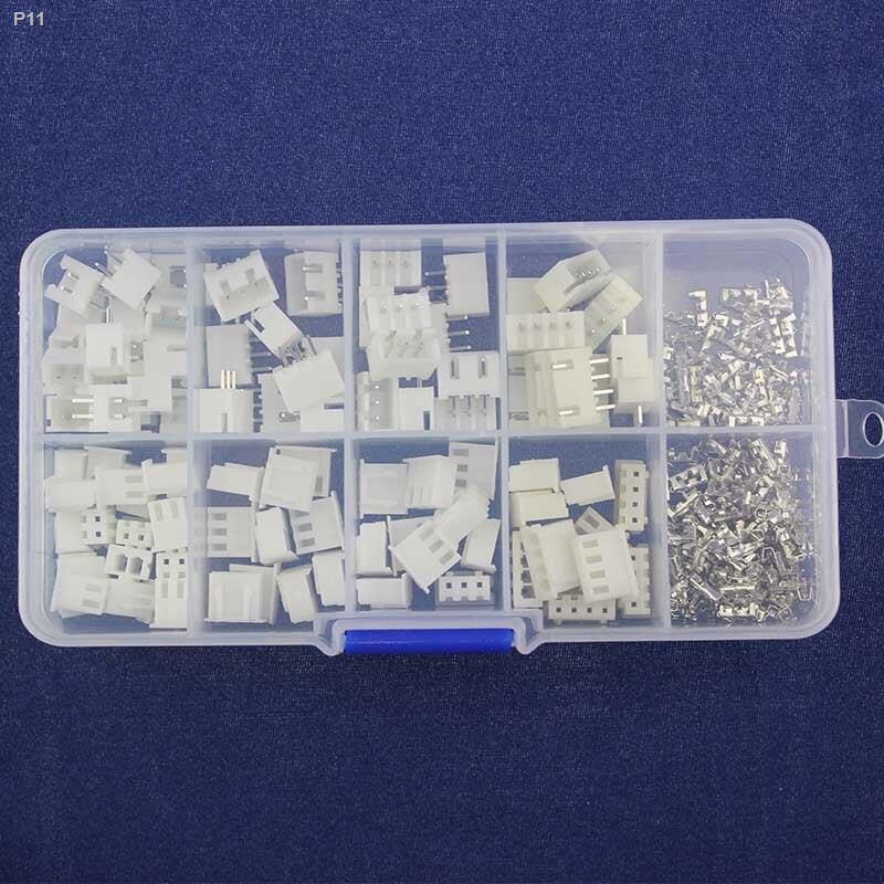 50 sets Kit in box 2p 3p 4 pin 2.54mm Pitch Terminal / Housing / Pin ...