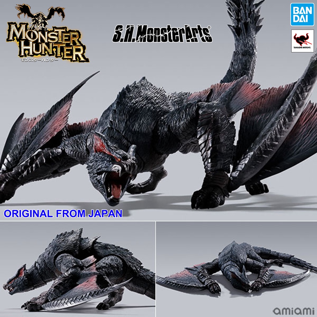 งานแท้ Bandai S.H.MonsterArts Monster Hunter World Iceborne มอนสเตอร ...