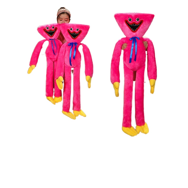 ☸150cm Big Poppy Playtime Plush Toy Rainbow Blue Pink Huggy Wuggy ...