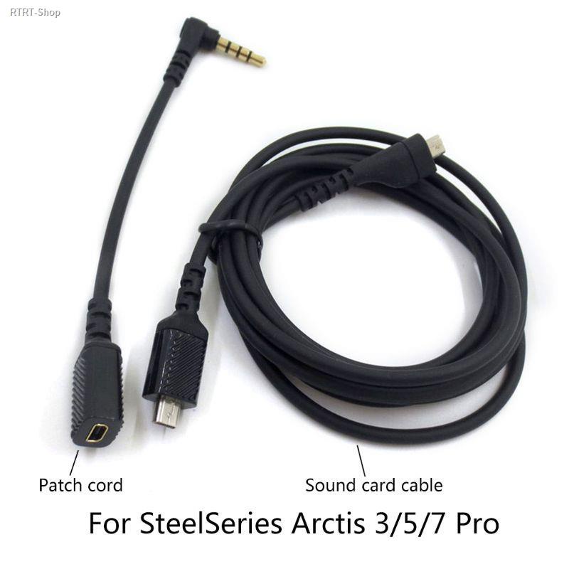 IOR* Replacement Sound Card Audio- Cables For Steelseries Arctis 3/5/7 ...