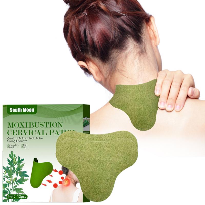 Moxibustion Patch สำหรับคอ Moxibustion Patch สำหรับคอ Mugwort ความร้อน ...