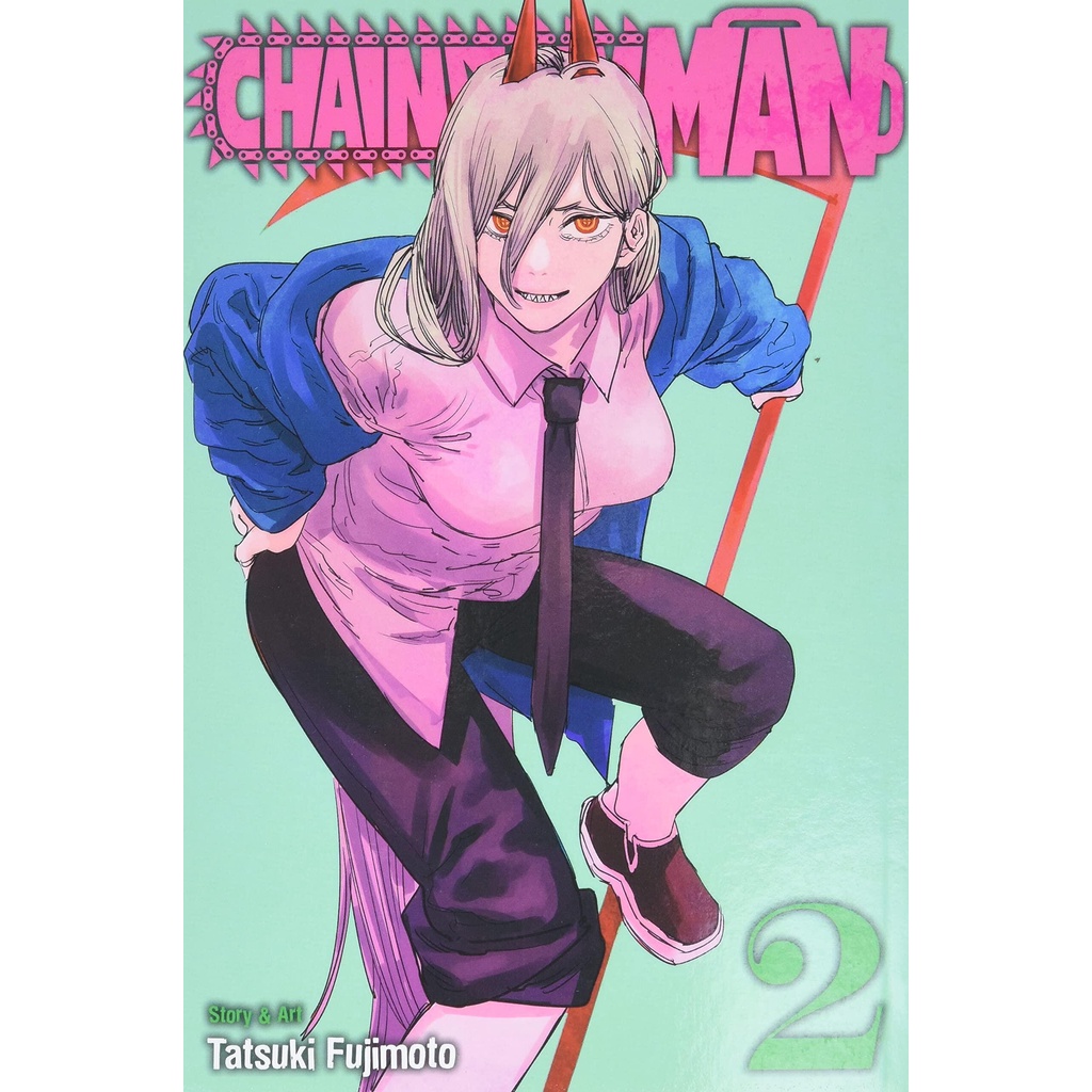 NEW! หนังสืออังกฤษ Chainsaw Man, Vol. 2 (Chainsaw Man) [Paperback ...