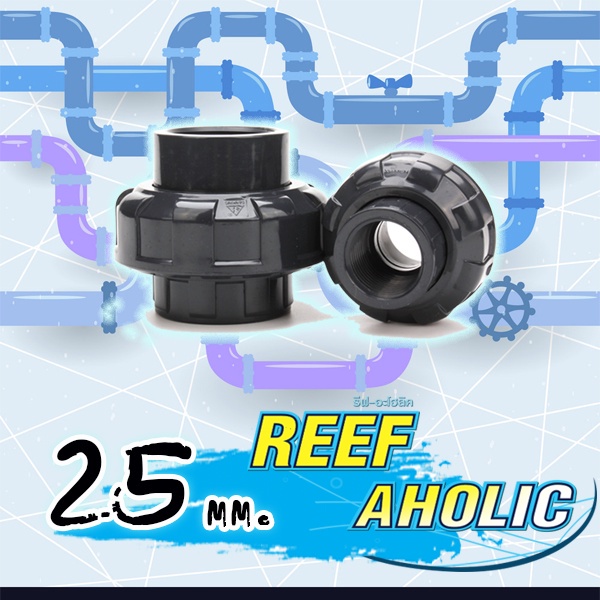 Reef-Aholic Sanking Union Thread 20-50 mm ยูเนียนเกลียวใน (อีกด้านนึงสวม) มันดีต่อใจ | Shopee ...