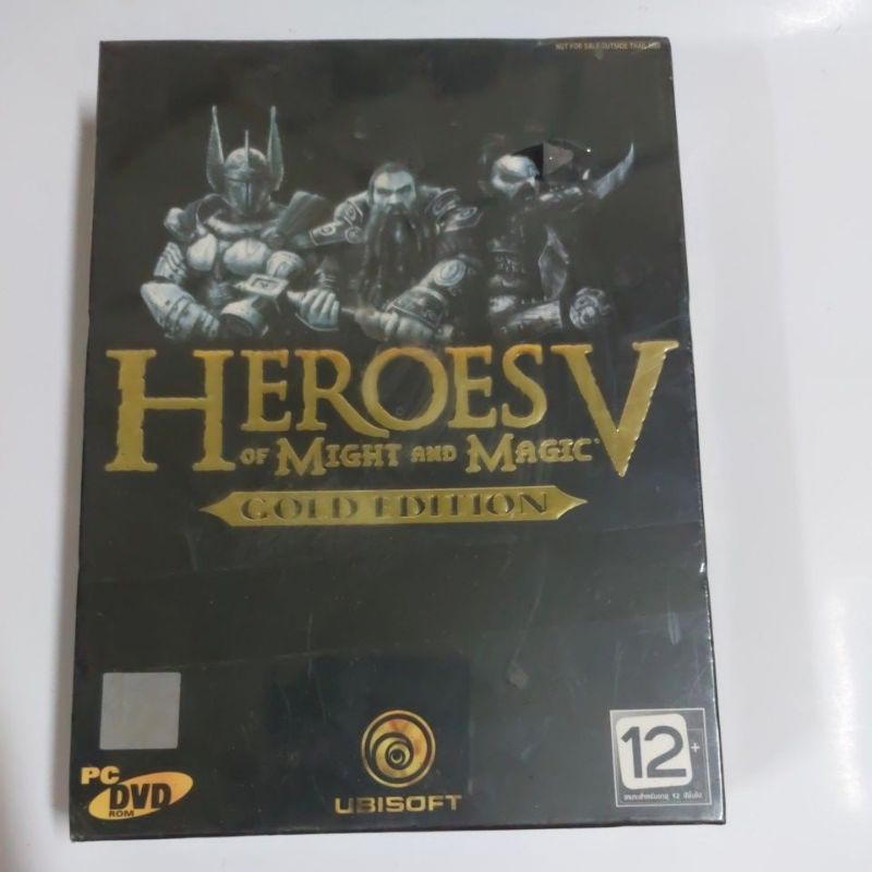 ้เกมส์คอมพิวเตอร์ PC Heroes V of Might and Magic Gold Edition แผ่นแท้ ...
