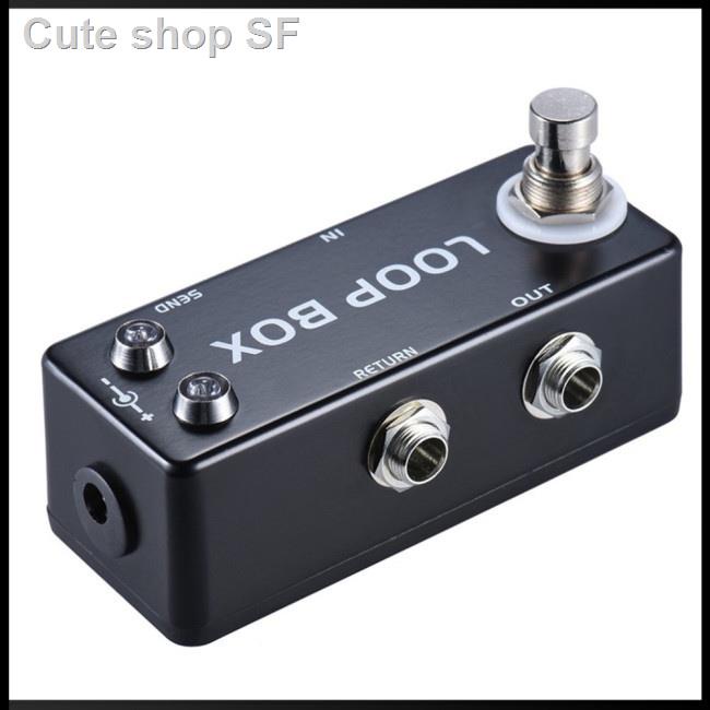 【Spot supply】 Mosky Loop Box Mini Guitar Effect Pedal Switcher Channel ...