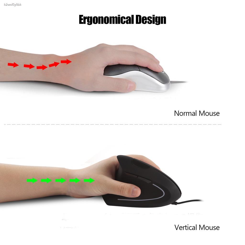 Wired Right Mouse/Left Hand Mouse Ergonomic Mouse Vertical Mouse USB ...