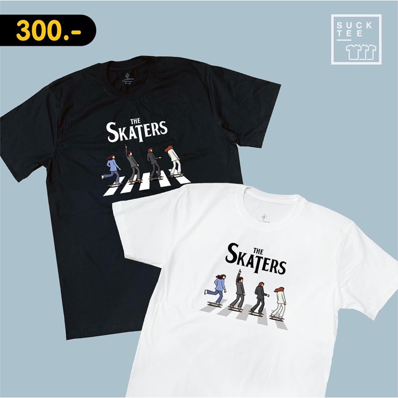 [⚡️ฟอลร้าน ลดเพิ่ม!⚡️] #SKATER COLLECTION เสื้อยืดคอตตอน 100% ลาย The ...