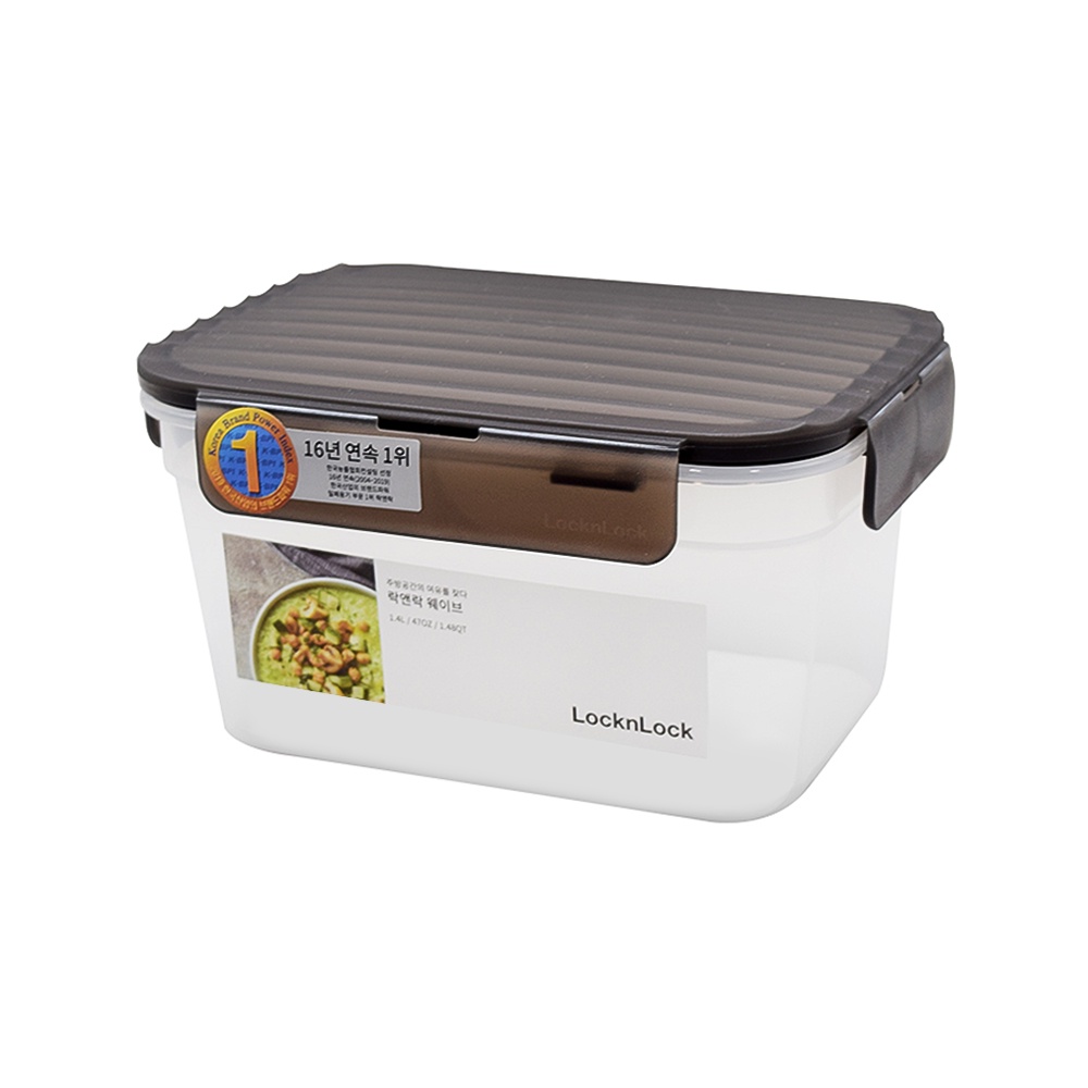 FREEHOME กล่องอาหาร LOCKNLOCK WAVE CONTAINER 1.4 ลิตร สีเทา กล่องเก็บ ... FREEHOME กล่องอาหาร LOCKNLOCK WAVE CONTAINER 1.4 ลิตร สีเทา กล่องเก็บ ...