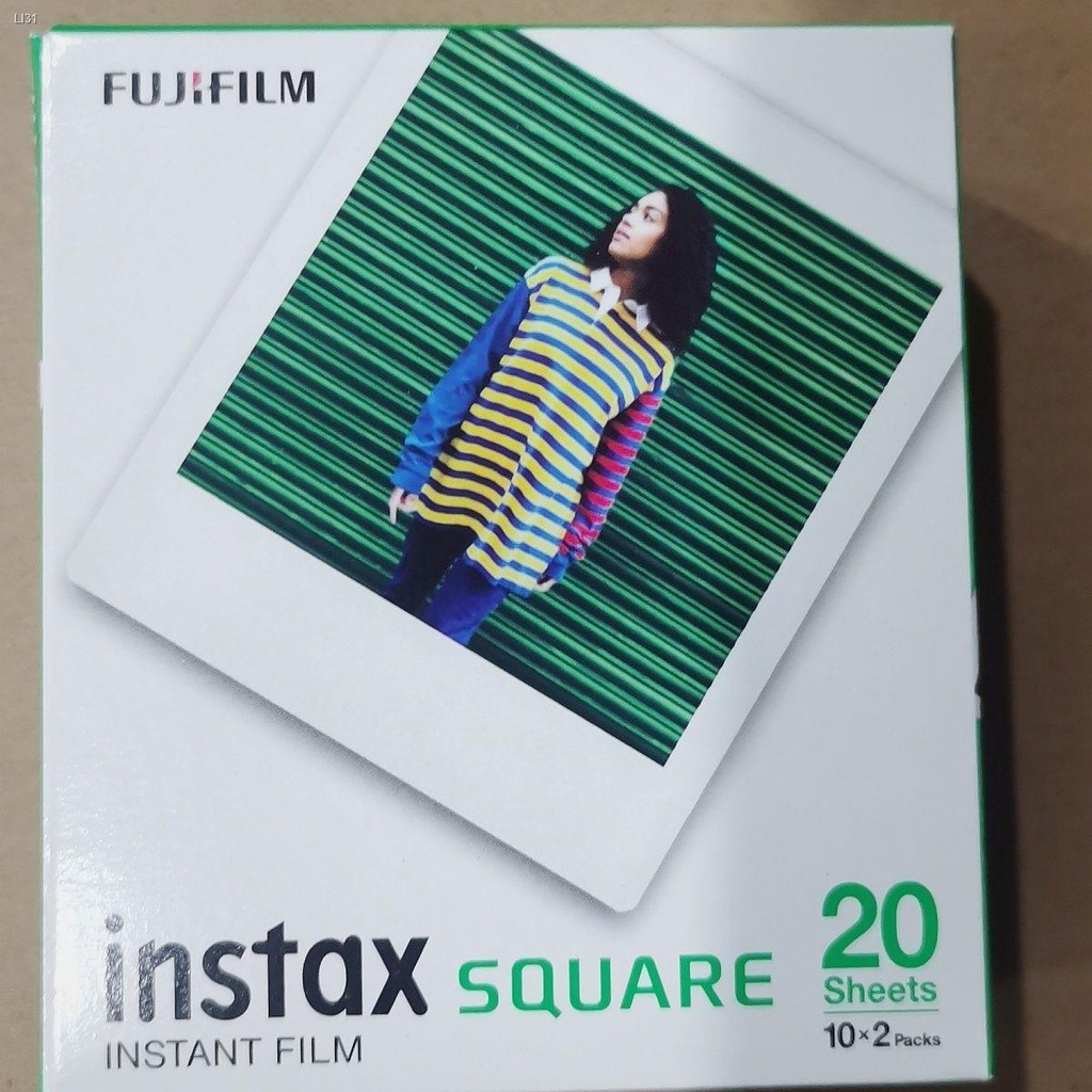 ۞⊕♈กระดาษภาพถ่ายโพลารอยด์สี่เหลี่ยม 4 นิ้ว Fuji instaxSQ1 SQ6 SQ10 SQ20 SP3 | Shopee Thailand